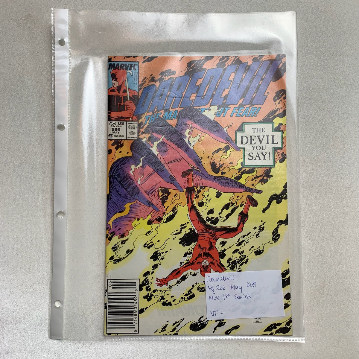 Daredevil MJ #266 May 1989 - Marvel Comics – Trödelfuchs Vintage Shop