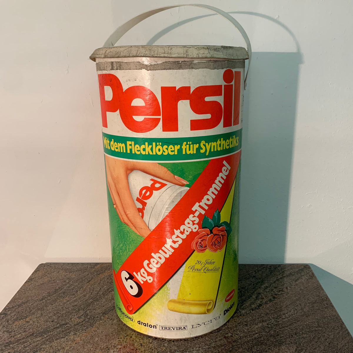 Vintage Waschmittel Waschpulver Tonne Persil – Trödelfuchs Vintage Shop