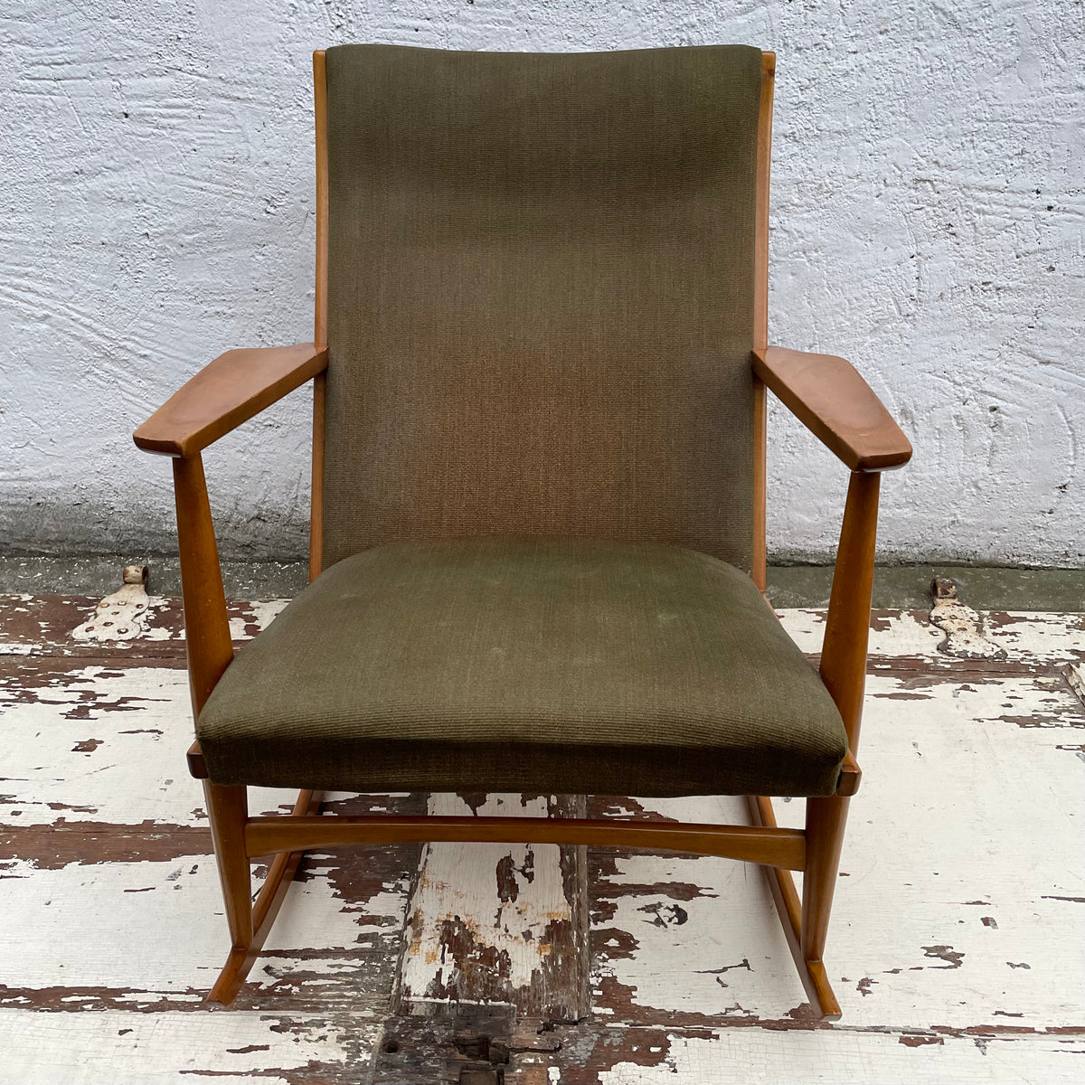 Vintage Danish Rocking Chair Model 97 by Holgar Georg Jensen für Tønde ...