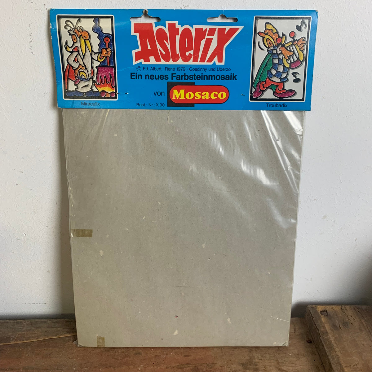 Vintage Farbmosaik Asterix und Obelix von Mosaco OVP – Trödelfuchs ...