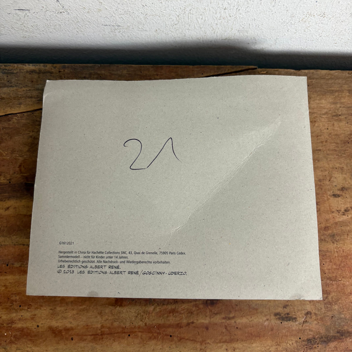 Asterix Das gallische Dorf Figur Nr. 21 MADAME METHUSALiX BEiM BANKETT ...