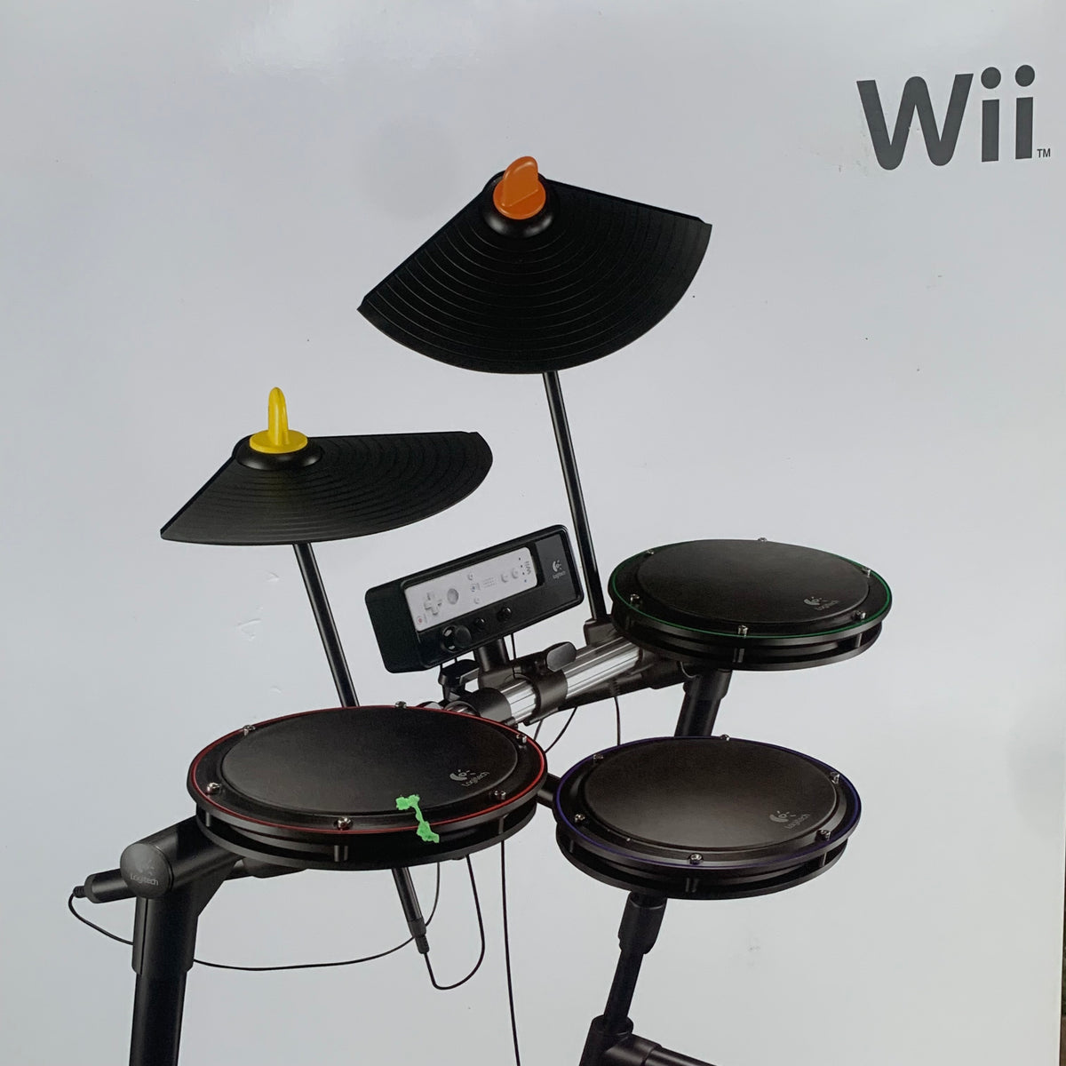 Wii Guitar Hero Wireless Drum Controller von Logitech OVP – Trödelfuchs ...