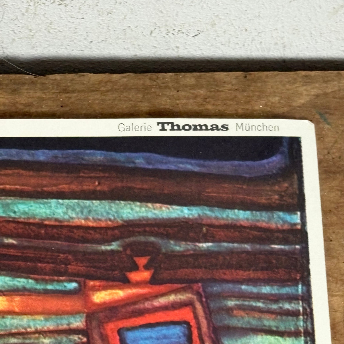 Offsetdruck Plakat Der Geher von Friedensreich Hundertwasser Galerie T ...