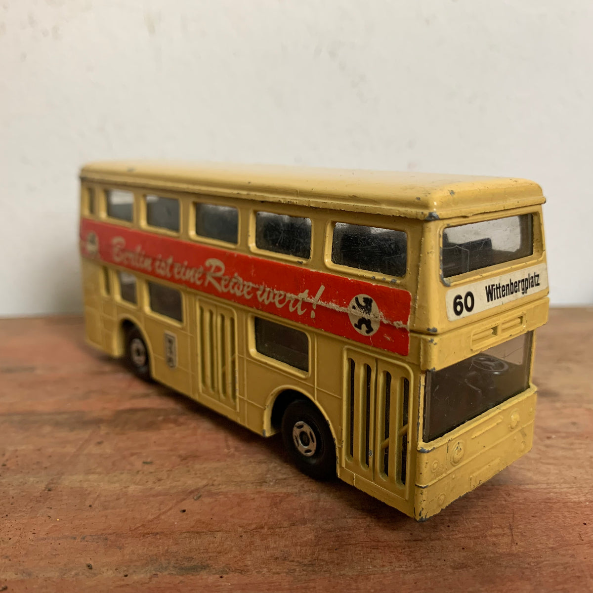Matchbox Lesney Superkings Doppeldecker Bus BVG Berlin – Trödelfuchs ...