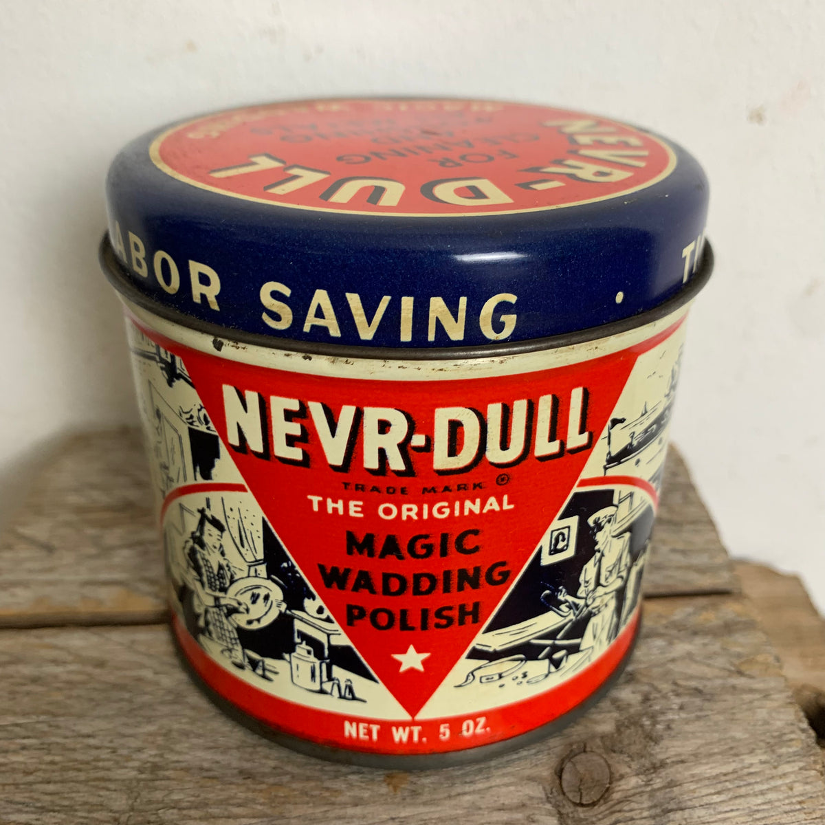 Vintage Blechdose Nevr Dull Polish – Trödelfuchs Vintage Shop