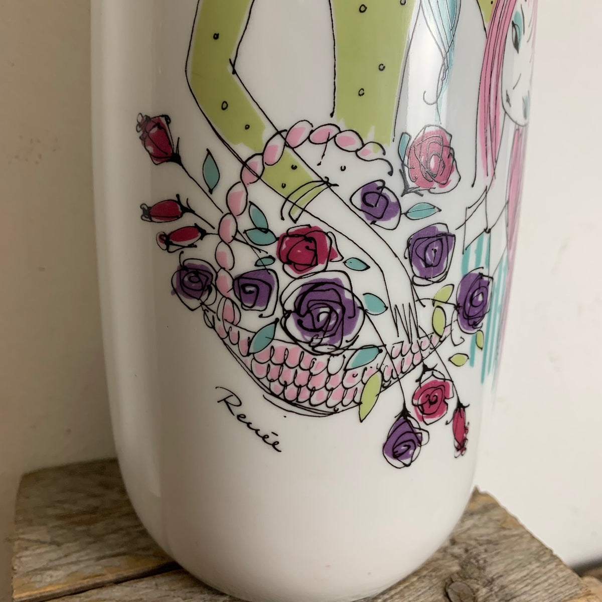 Porzellan Vase von Renée Neue für Hutschenreuther – Trödelfuchs Vintage ...