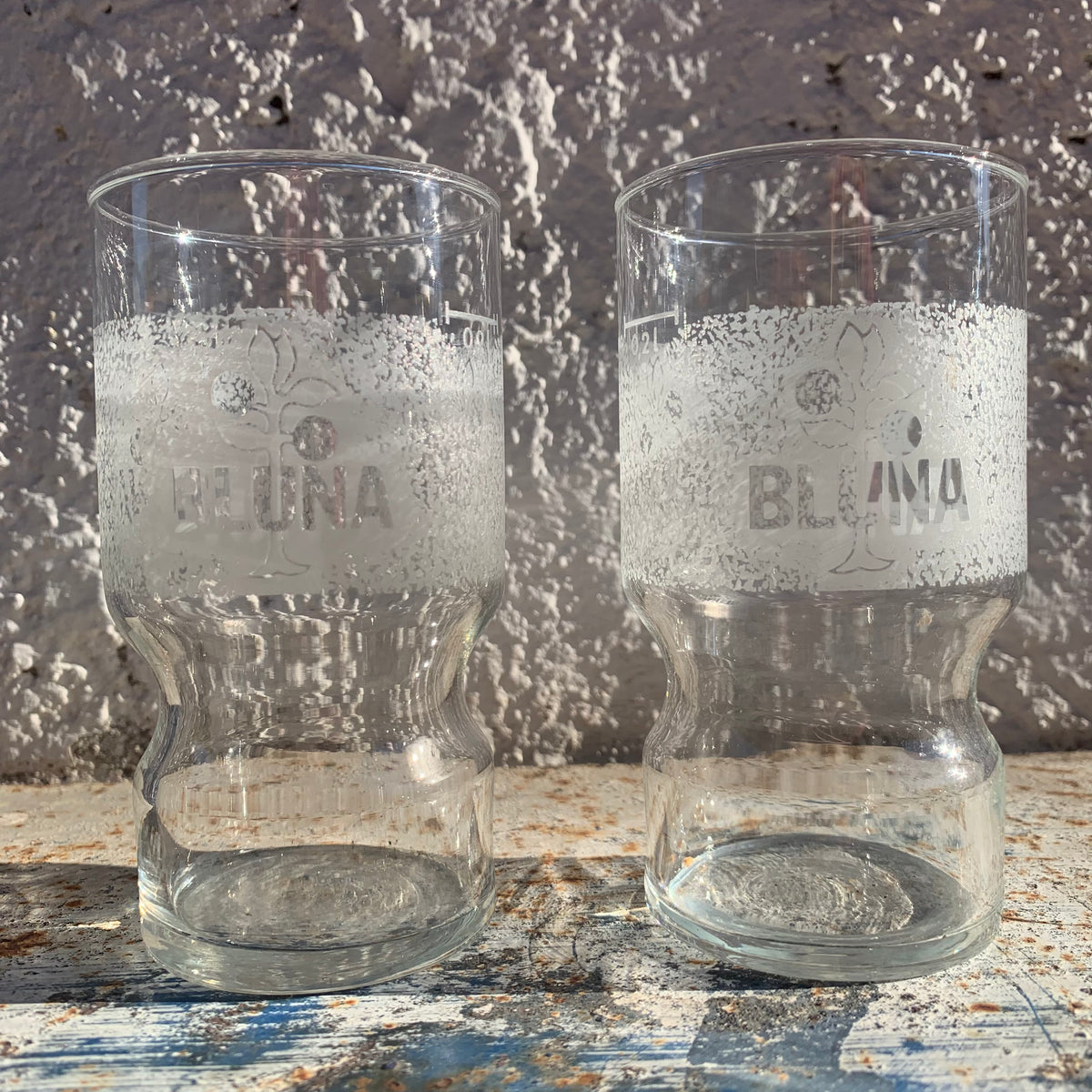 Vintage Bluna Gläser – Trödelfuchs Vintage Shop