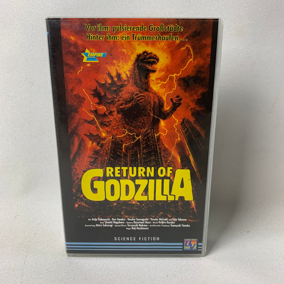 VHS Video Kassette Return of Godzilla – Trödelfuchs Vintage Shop