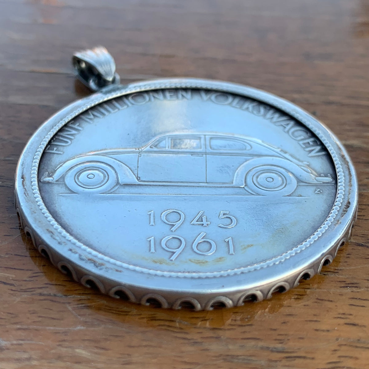 Medaille VW 5 Millionen Volkswagen – Trödelfuchs Vintage Shop