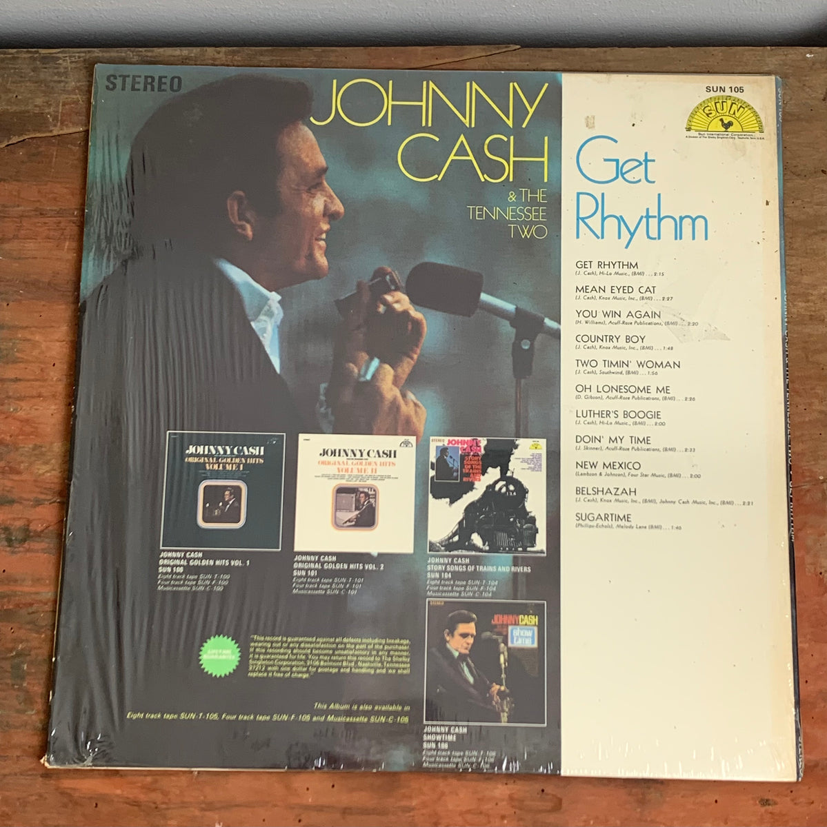 LP Johnny Cash Get Rhythm – Trödelfuchs Vintage Shop