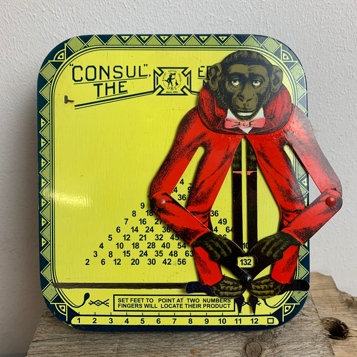 Rechenaffe - The Educated Monkey Consul – Trödelfuchs Vintage Shop